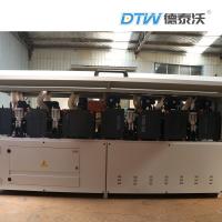 China DTW 1300mm Width 8 Stations DT1300-8SY Brush Sanding Machine Brush Sander Automatic Wood Sanding Machine Manufacturer for sale