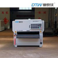 China DTW 1300mm Width 8 Stations DT1300-8SY Brush Sanding Machine Brush Sander Automatic Wood Sanding Machine Manufacturer for sale