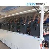 China DTW 1300mm Width 8 Stations DT1300-8SY Brush Sanding Machine Brush Sander Automatic Wood Sanding Machine Manufacturer for sale