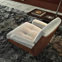 China Leather Dark Grey Velvet Dining Chairs Customized With Oak Backrest for sale