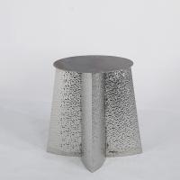 China Stainless Steel Marble Dining Table 6 Seater Marble Look Dining Table for sale