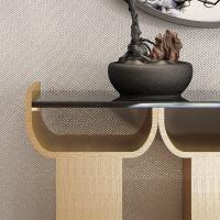 China Entrance Marble Console With Drawers Marble And Iron Console Table for sale
