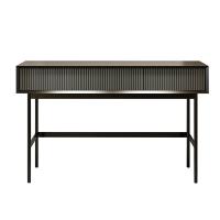 China Oak Marble Top Console Table with Drawers Slim 1200x350x850mm Entryway Furniture for sale