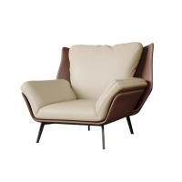 China Modern Beige Velvet Dining Chair Solid Wood Frame Stainless Steel Legs 950mm Height for sale