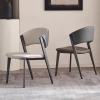China Beige Off White Commercial Banquet Chairs Upholstered Parsons Dining Chairs 520x450x820mm for sale