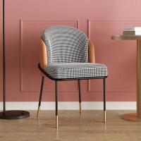 China High Back Banquet Chair Fabric Upholstery Stainless Steel Legs 500x520x800mm for sale
