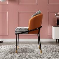 China High Back Banquet Chair Fabric Upholstery Stainless Steel Legs 500x520x800mm for sale