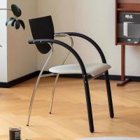 China Black Wood Stackable Banquet Chair Stainless Steel Legs 550x470x810mm for sale