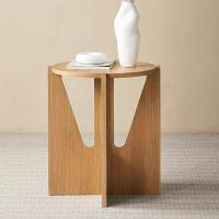 China Central Round Coffee Table Set Natural Wood Top Coffee Table for sale