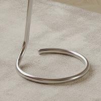 China Shiny Silver Wood Top End Table 500mm Diameter Stainless Steel Legs for Hotel Villa for sale