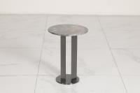 China MSJ Modern Marble Coffee Table with Gold Legs Customizable for Hotel Living Room for sale