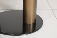 China Modern Coffee Table Stainless Steel Wood Iron Matte Mirror Finish Customizable for sale
