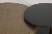 China Modern Coffee Table Stainless Steel Wood Iron Matte Mirror Finish Customizable for sale
