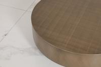 China Modern Coffee Table Stainless Steel Wood Iron Matte Mirror Finish Customizable for sale
