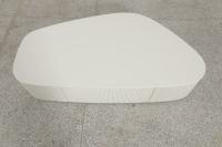 China Modern Coffee Table 48x24x16in with Marble Top and Brushed Gold Legs for sale