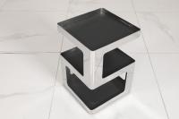 China Customizable Stainless Steel Coffee End Table with Tempered Glass Top Modern Design for sale