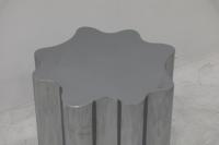 China MSJ Model 2 Coffee End Table Stainless Steel with Bronze Finish Customizable Top Options for sale
