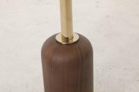 China Natural Marble Top Round End Table Stainless Steel Base for sale