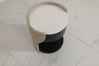 China Marble Top Wood Base End Table Customized For Your Business for sale