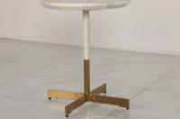 China MSJ 2 Coffee End Table Stainless Steel Bronze Finish Modern Minimalist 45 Days Delivery for sale