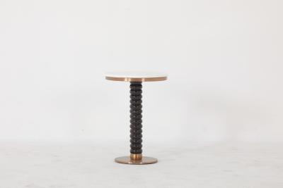 China Solid Wood Dining Table with Ceramic Top Customizable Stainless Steel Base for sale