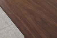 China Modern Oak Wood Top Dining Table Customized Wood Finish Rectangle for sale