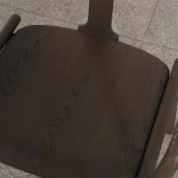 China Solid Oak Banquet Chair 750x500x600mm Brown Unfolding for Hotels Events for sale