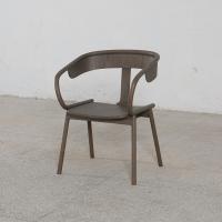 China Solid Oak Banquet Chair 750x500x600mm Brown Unfolding for Hotels Events for sale