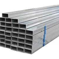 China Galvanized Rectangular Tube , Hot Dip Galvanized Square Pipe Price for sale