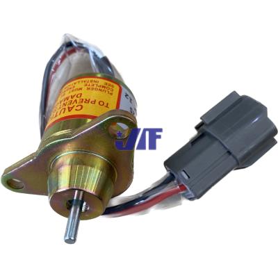 China 119233-77932 1503ES-12S5SUC12S Excavator Electrical Parts Yanmar Engine Fuel Shutoff Solenoid for sale