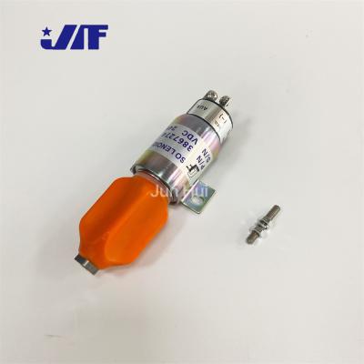 China 3864274  Excavator Electrical Parts 1751 - 2467UIB Fuel Shutdown Solenoid for sale
