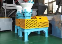 China Chicken Manure Bio Organic Compost Fertilizer Granulator Flat Film Pellet Machine for sale