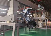 China 150-400m3/H Output Large Flipping Span Compost Turning Machine Wheel Type for sale