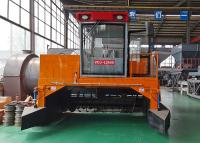 China 500-1800m3/H Cattle Manure / Chicken Manure Crawler Compost Turner Machine for sale