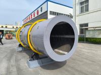 China Large Capacity Compound Fertilizer Powder Granulation Machine Rotary Drum Granulator Production Line for sale