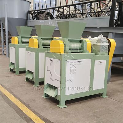 China Double Roller Extrusion Granulator Complete Granule Production Line for sale
