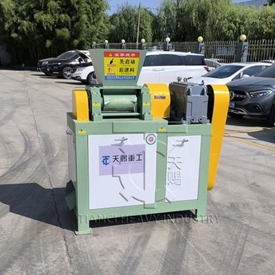 China Plant Ash Granulator Without Drying Double Roller Press Granulator for sale