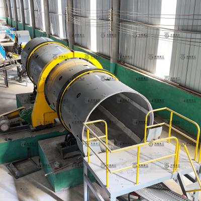 China Compound Fertilizer Granule Production Line NPK Drum Granulation Line for sale