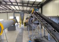 China Sludge Granulating Machine of Sludge Treatment Drum Granulator Production Line for sale