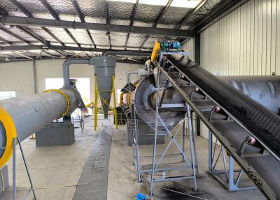 China Sludge Granulating Machine of Sludge Treatment Drum Granulator Production Line for sale