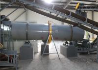 China Production Line For Processing Peat Organic Fertilizer Granules / Nutrient Soil Granules Using A Rotary Drum Granulator for sale