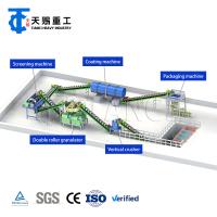 China Fertilizer Production Line for NPK Compound Granule Plant with Roller Extrusion Technology and Energy Saving Operation for sale