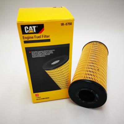 China Auto Engine Assembly Lube Oil Filtration Element 1R-0756 with 20 Micron Filter Grade and Galvanized Construction for sale