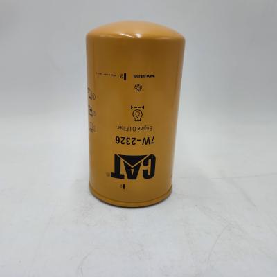 China Auto Engine Parts Truck Oil Filter 7W-2326 7W-2327 with 20 Micron Filtration and Galvanized Construction for sale