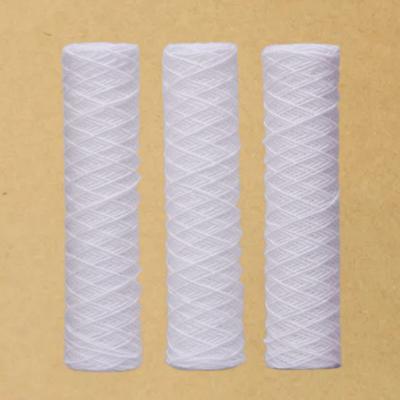 China Cotton Wire Wound Filter Core Cartridge Element for Power Plant Water Treatment with High Dirt Capacity for sale