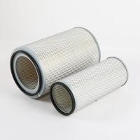 China High Efficiency 99.9% Truck Air Filters Standard Size Cylindrical for Heavy Duty Vehicles for sale