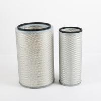 China High Efficiency 99.9% Truck Air Filters Standard Size Cylindrical for Heavy Duty Vehicles for sale