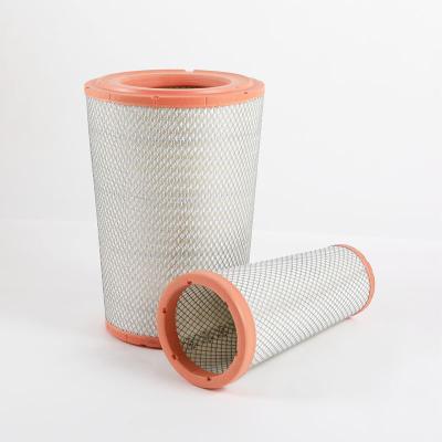 China 99.9% Efficiency Truck Air Filters Standard Size Heavy Duty Replacement for sale
