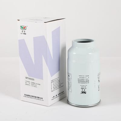 China KW7500225 Fuel Water Separator Filter with 99.9% Efficiency for Diesel Engine Hydraulic Systems for sale