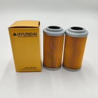 China ISO9001 Certified Excavator Hydraulic Fluid Filter 99% Efficiency 3 Months Warranty -40°C to 100°C for sale